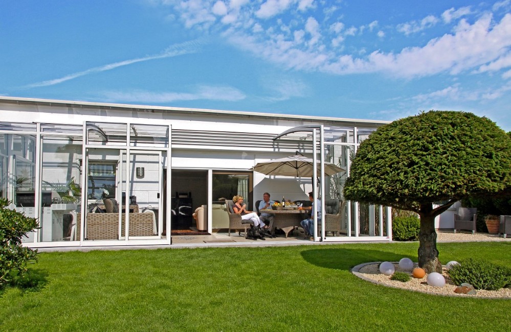 Gallerie de photo - Abris de terrasse CORSO Solid de Alukov France ...