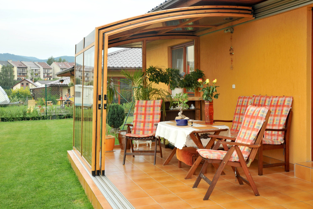 Gallerie de photo - Abris de terrasse CORSO Solid de Alukov France ...