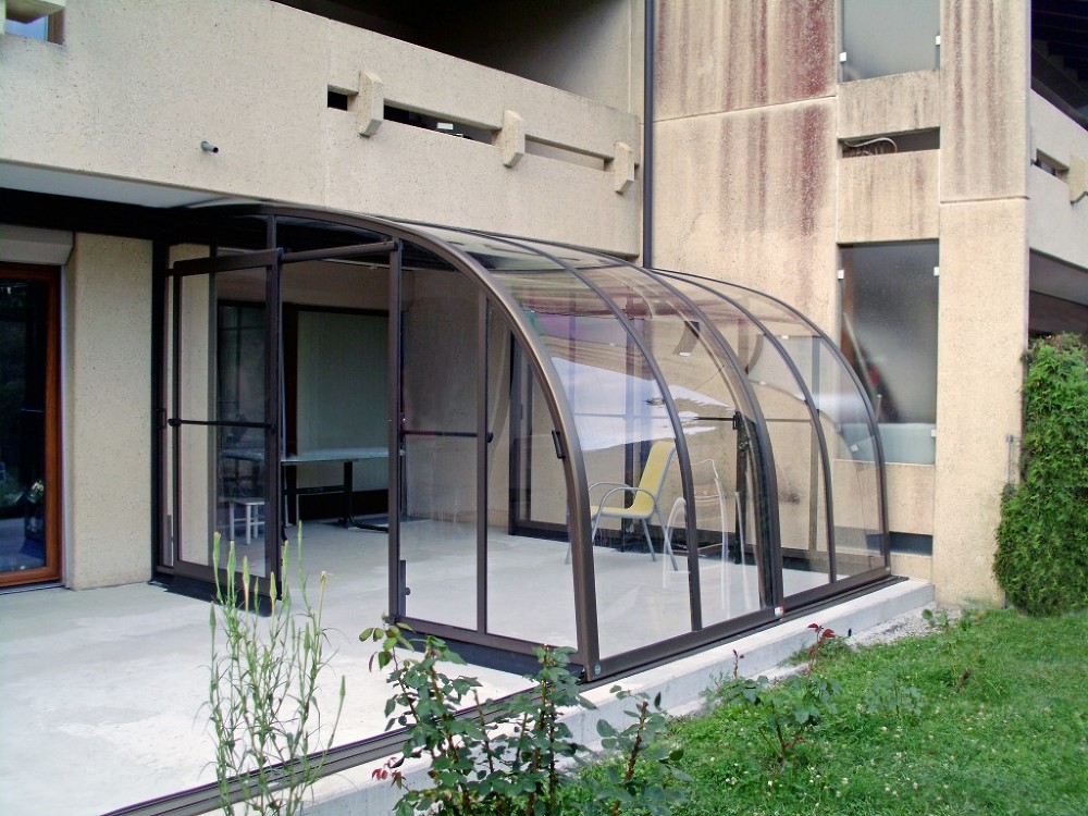 Innovative Conservatory - Patio enclosure CORSO Entry photogallery ...