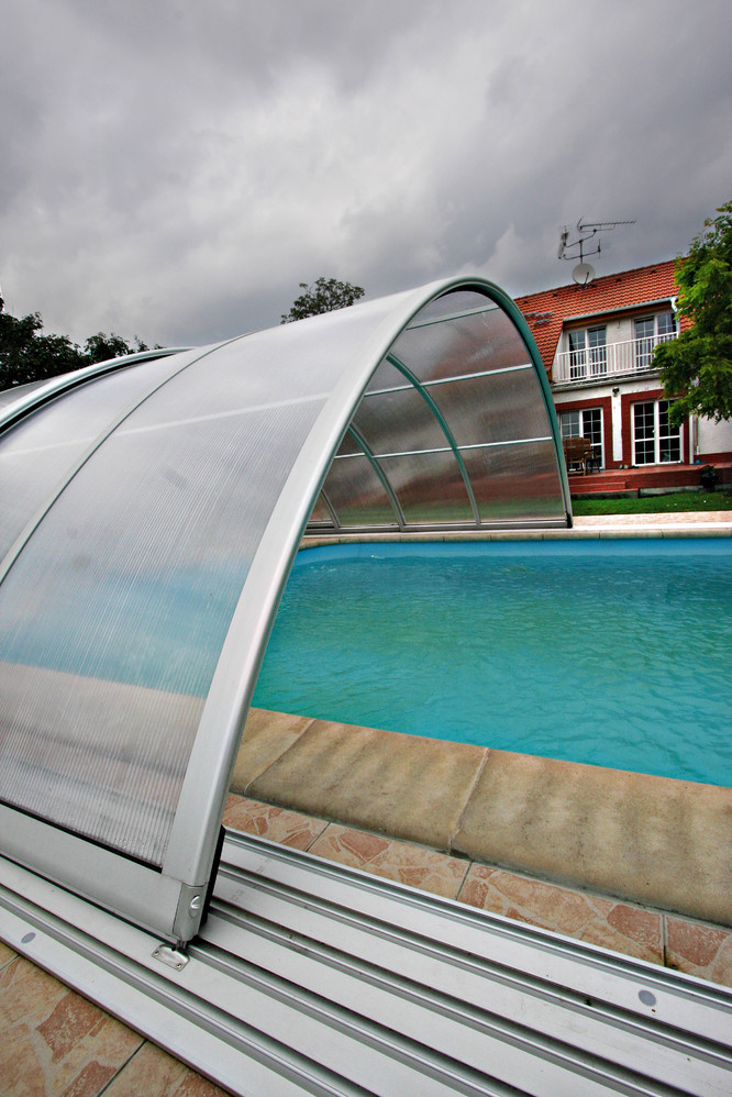 Coperture per piscine modello: Universe NEO - struttura in alluminio ...