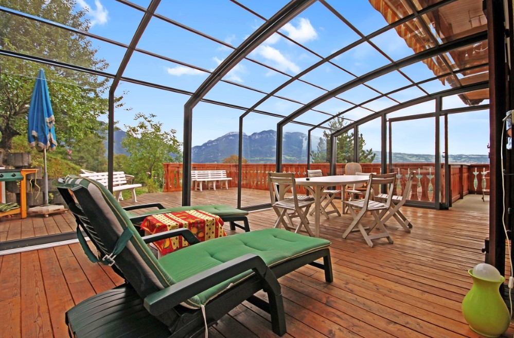 Innovative Conservatory - Patio enclosure CORSO Solid photogallery ...