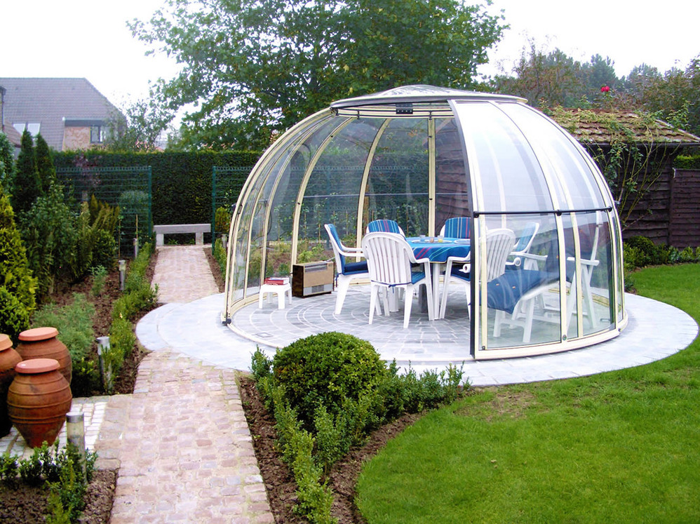 Hot tub enclosure Spa Dome Orlando galleries - retractable hot tub ...