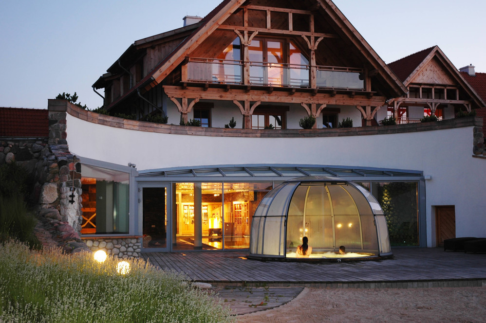 Hot tub enclosure Spa Dome Orlando galleries - retractable hot tub ...