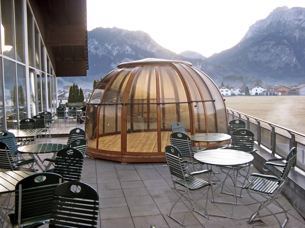 Hot tub enclosure Spa Dome Orlando galleries - retractable hot tub ...