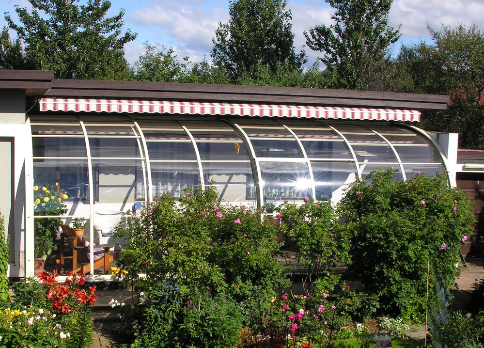 Innovative Conservatory - Patio enclosure CORSO Entry photogallery ...