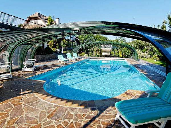 Enclosures for public swimming pools galleries - retractable pool ...