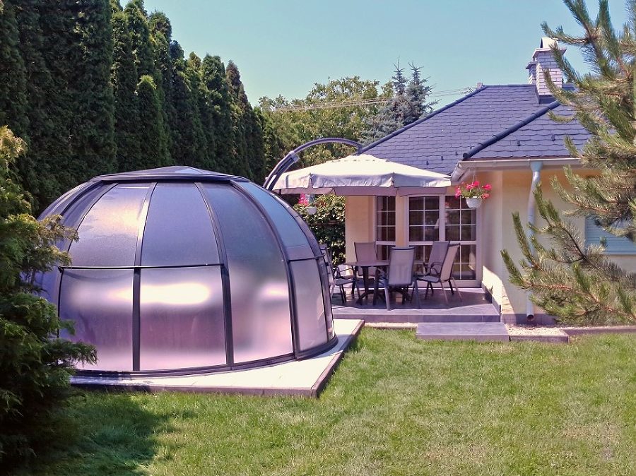 Hot tub enclosure Spa Dome Orlando galleries - retractable hot tub ...