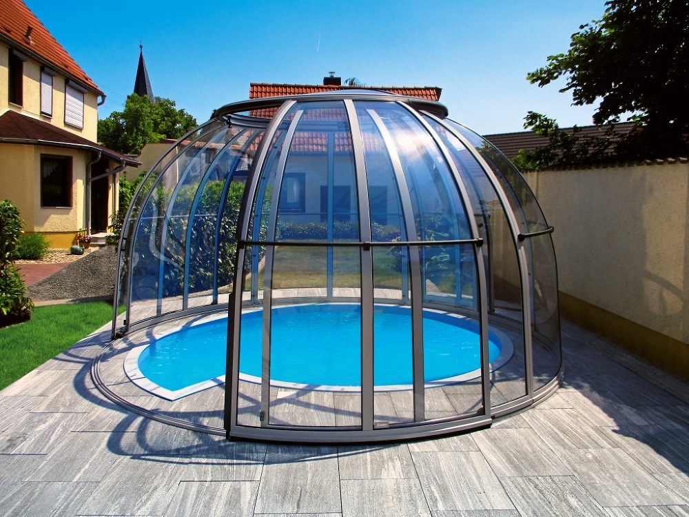 Photo gallery of Spa pool enclosure Spa Dome Orlando | Poolenclosures.co.nz