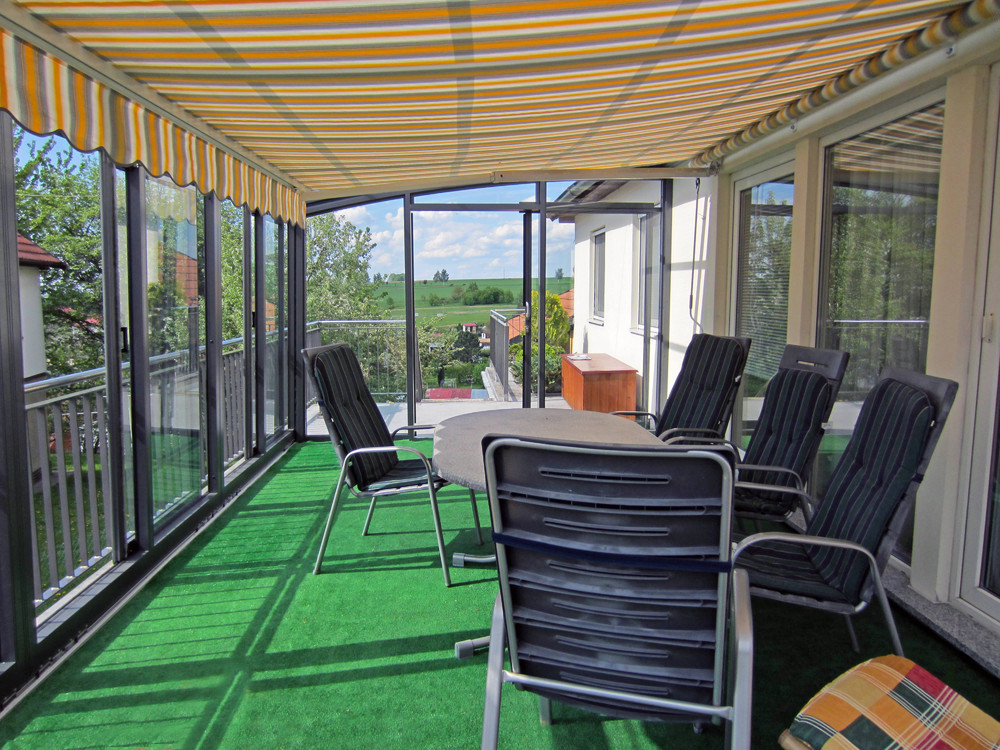 Photo gallery of Patio enclosure CORSO Premium | Poolenclosures.co.nz