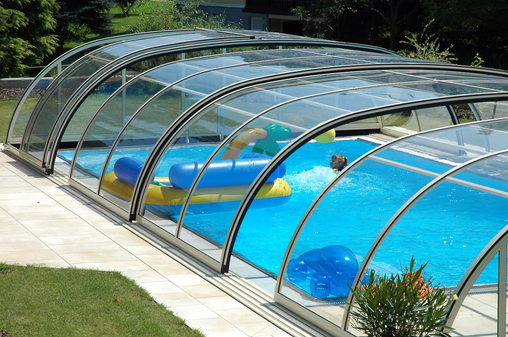 Photo gallery of Pool enclosure Tropea NEO™ - retractable pool cover ...