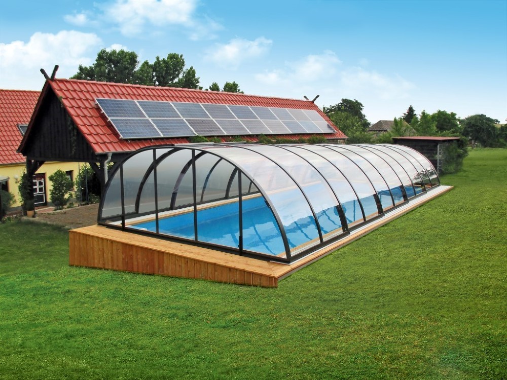 Photo gallery of Pool enclosure Tropea NEO™ - retractable pool cover ...