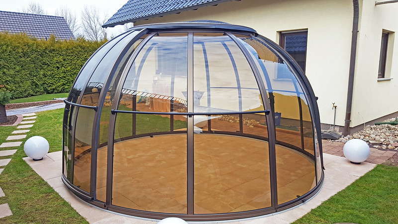 Photo gallery of Spa pool enclosure Spa Dome Orlando | Poolenclosures.co.nz