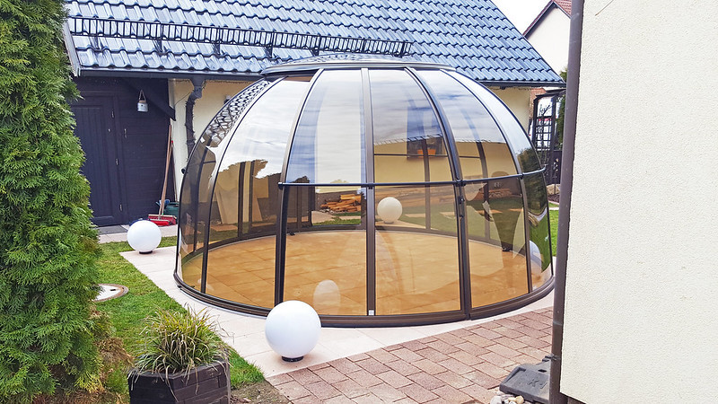 Photo gallery of Spa pool enclosure Spa Dome Orlando | Poolenclosures.co.nz