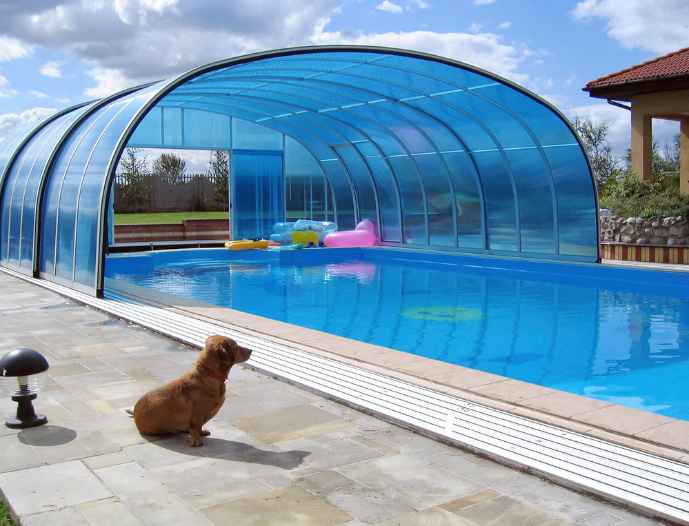 Acoperire piscina Laguna NEO – acoperire retractabila pentru piscine ...