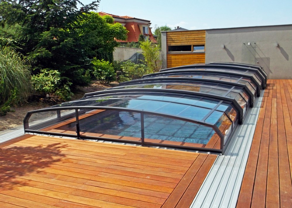 Acoperire piscina Oceanic Low – acoperire retractabila pentru piscine ...