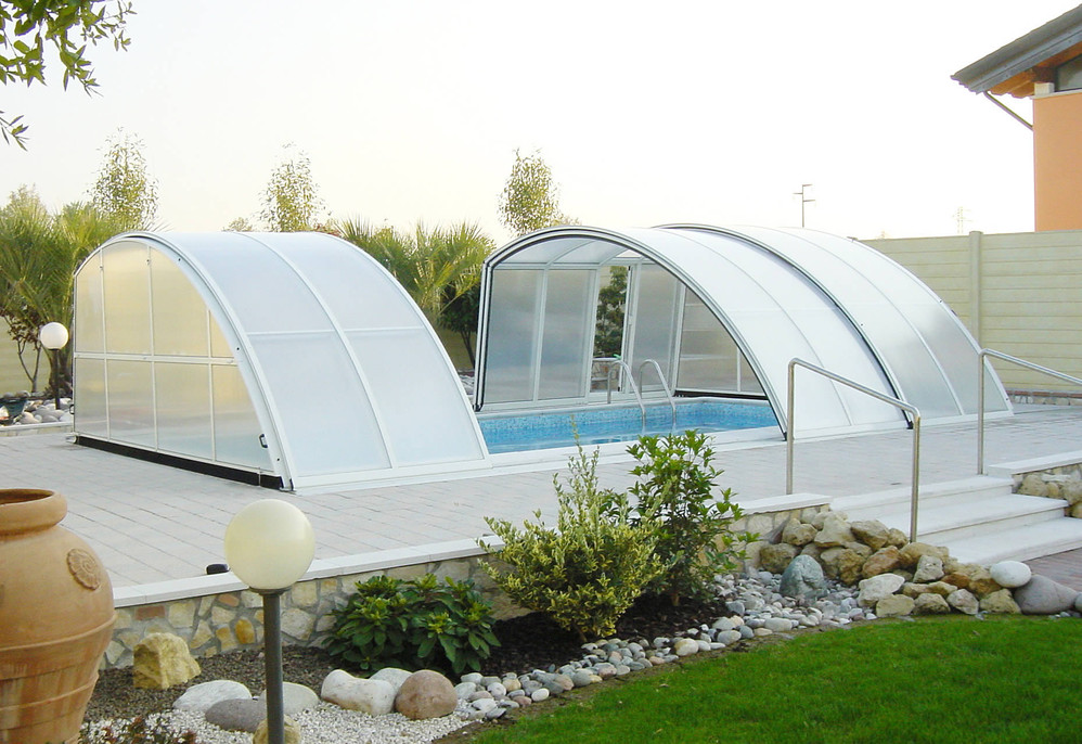 Acoperire piscina Ravena – acoperire retractabila pentru piscine ...