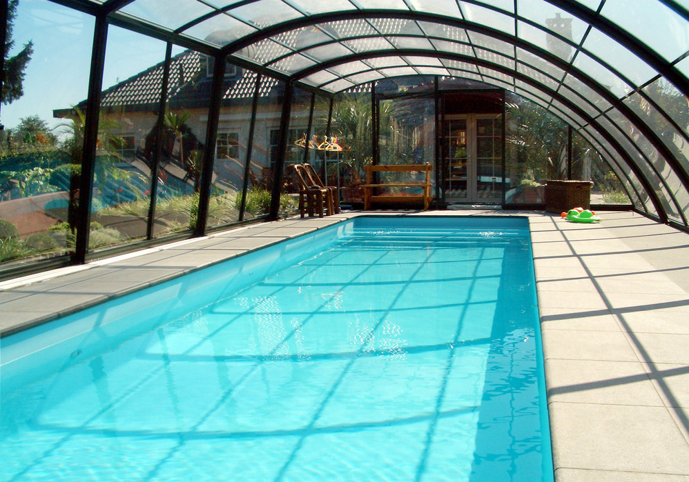 Acoperire piscina Ravena – acoperire retractabila pentru piscine ...