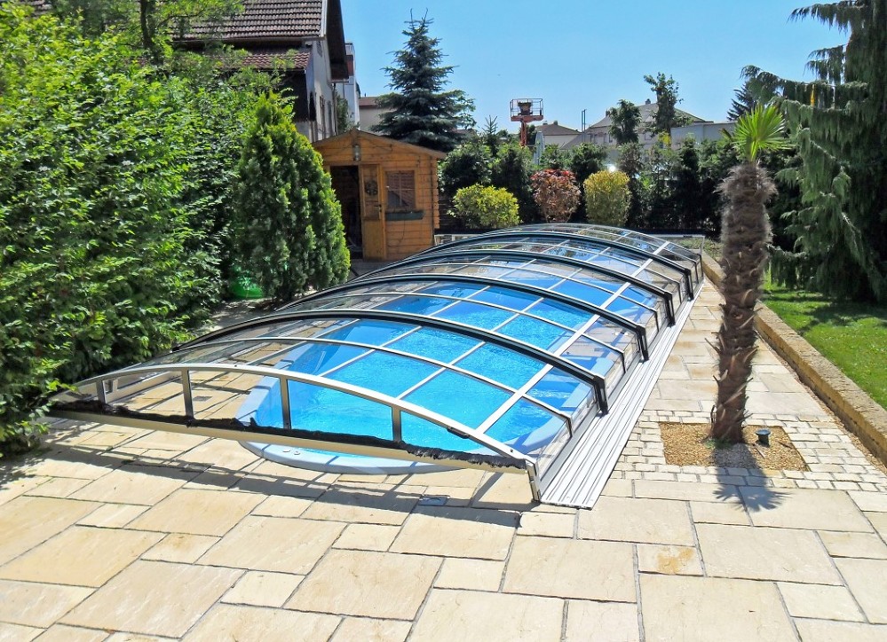 Acoperire piscina Imperia NEO light – acoperire retractabila pentru ...
