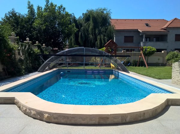 Galeria acoperire de piscina AZURE Uni Compact | Alukov.ro