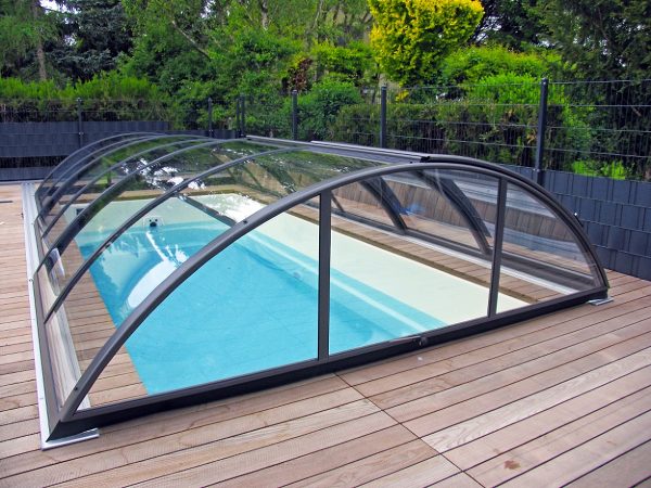 Galeria acoperire de piscina AZURE Uni Compact | Alukov.ro