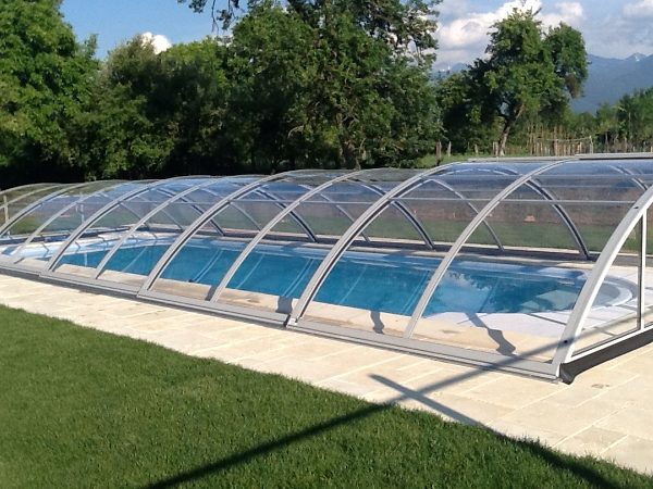Galeria acoperire de piscina AZURE Uni Compact | Alukov.ro