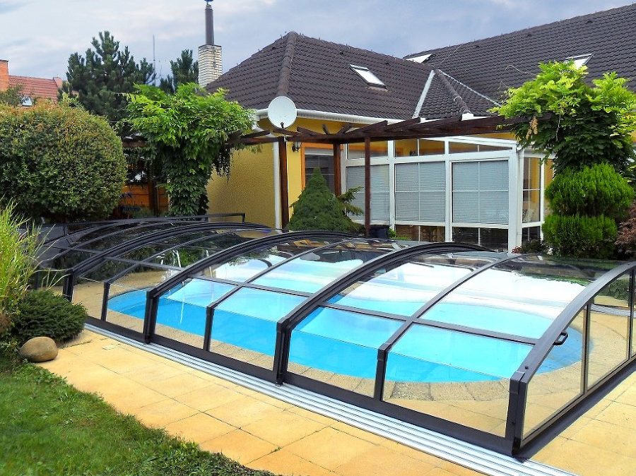 Acoperire piscina Imperia NEO light – acoperire retractabila pentru ...