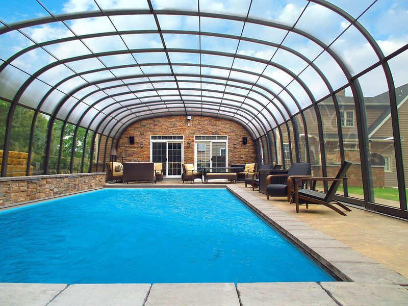 Acoperire piscina Laguna NEO – acoperire retractabila pentru piscine ...