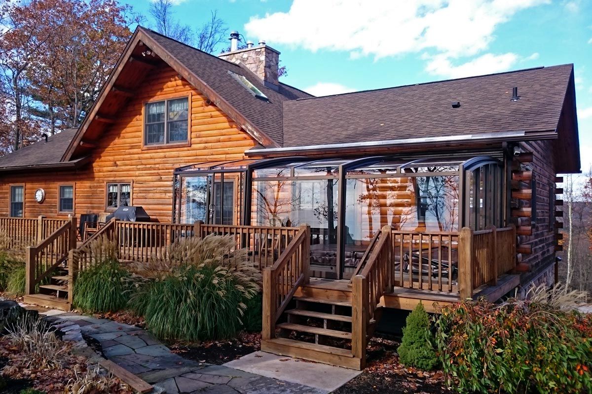 Retractable hot tub enclosures from Pool and Spa Enclosures | sunrooms ...