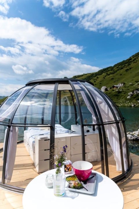 Retractable hot tub enclosure Spa Dome Orlando | sunrooms-enclosures.com