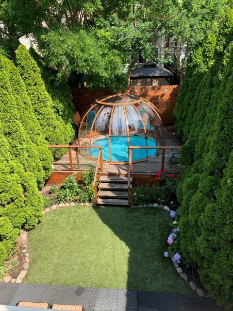Hot Tub Enclosure Spa Dome Orlando Galleries Retractable Hot Tub